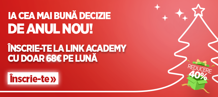 Curs Programare JAVA, Dezvoltare Java | Link Academy